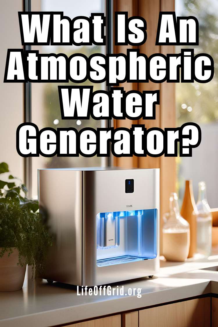 How To Build An Atmospheric Water Generator For Home Use - Life Off-Grid