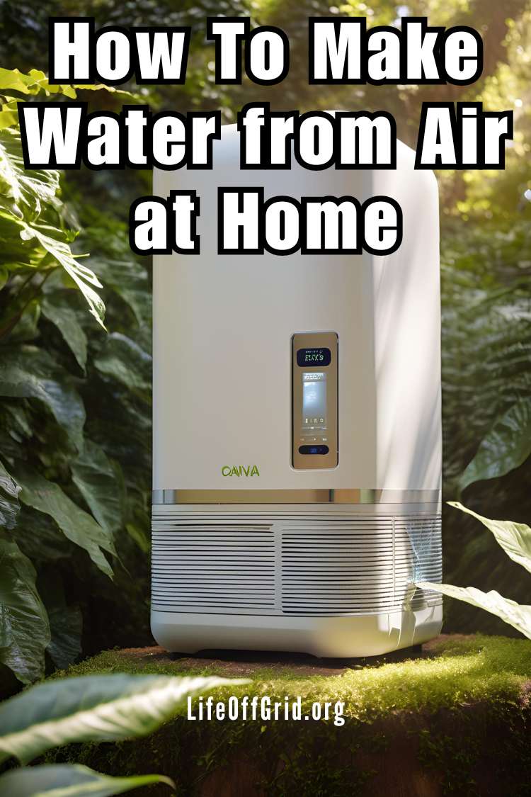 How To Build An Atmospheric Water Generator For Home Use - Life Off-Grid