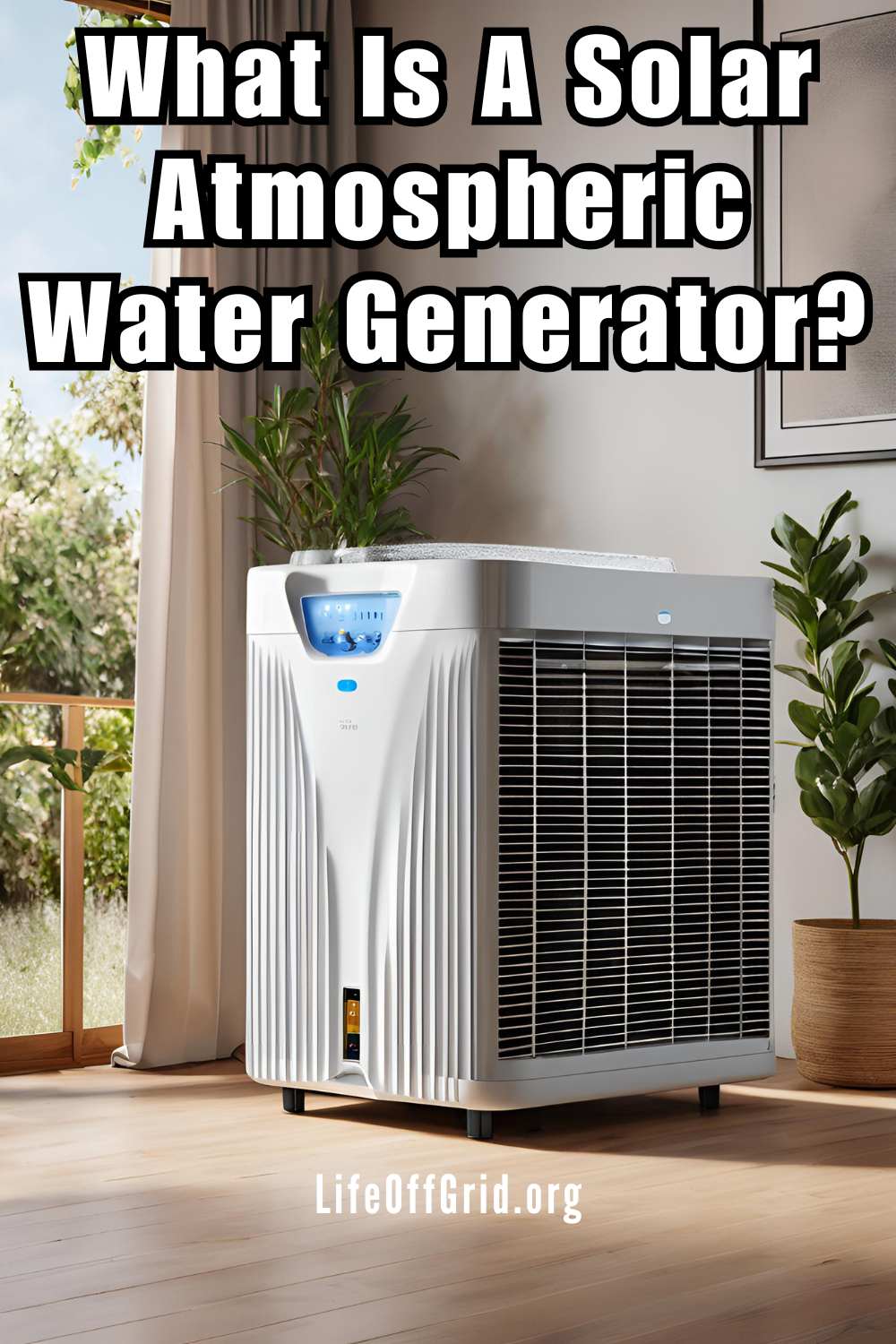 How To Build An Atmospheric Water Generator For Home Use - Life Off-Grid